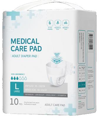 China Medical Grade Adult Tape Diaper Briefs M L XL Waistband Super Absorbent Core 800-1030mm for Heavy Incontinence for sale