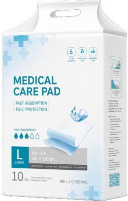 China Medical Grade Adult Underpad L XL High Absorbency Bed Pad 600x900mm 750x1200mm Leak Proof Breathable for sale
