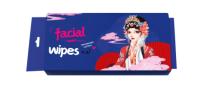 China Disposable Face Towel 200mm x 200mm Pure Plant Fiber 80 Pulls Lint Free for sale