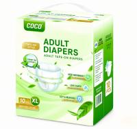 China Soft Breathable Tape-On Adult Diaper Maximum Absorbency Leak-Proof for Daily Care Size M L XL for sale