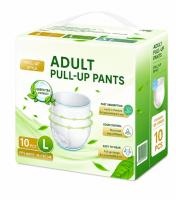 China 360° Elastic Waist Adult Pull-Up Diaper Ultra Absorbent Leak Free Odor Control M L XL for sale