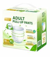 China 360° Elastic Waist Adult Pull-Up Diaper Ultra Absorbent Leak Free Odor Control M L XL for sale
