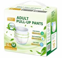China 360° Elastic Waist Adult Pull-Up Diaper Ultra Absorbent Leak Free Odor Control M L XL for sale