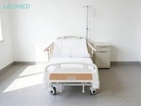China Electric Turning Care Bed Triple Electric Adjustment 1080mm Wide Optional Wooden Headboard for sale