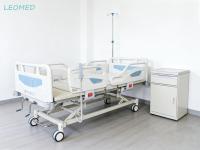 China DH-II-C Five-Function Electric Hospital Bed with Precise 14° Tilt and Integrated Angle Display for sale