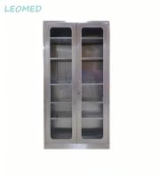 China Stainless Steel Medical Instrument Cabinet 304 316 Grade 900x400x1750mm Customizable for sale