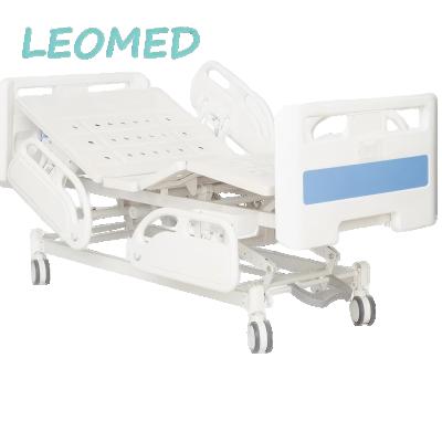 China DH-1 Three-Function Electric Hospital Bed 260kg Load Capacity European 4-Section Safety Rails for sale