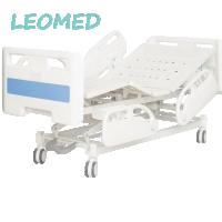 China DH-1 Three-Function Electric Hospital Bed 260kg Load Capacity European 4-Section Safety Rails for sale