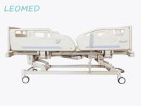 China DH-II-B Five Function Electric Hospital Bed 2160x1020mm with Full Coverage European Guardrails 125mm Silent Casters for sale