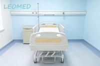 China Manual Three-Crank Nursing Bed B1-3 2130x980x450-800mm Curved Guardrails Cold-Rolled Steel Pan for sale