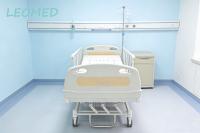 China Manual Three-Crank Nursing Bed B1-3 2130x980x450-800mm Curved Guardrails Cold-Rolled Steel Pan for sale