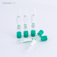 China Heparin Blood Collection Tube Sodium Lithium Green Top Plasma Chemistry for sale