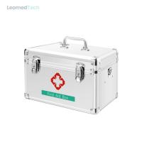 China Aluminum Alloy First Aid Kit with Dual Safety Locks for Emergency Use and Ambulance Backup for sale