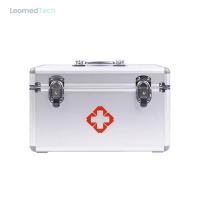 China Aluminum Alloy First Aid Kit with Dual Safety Locks for Emergency Use and Ambulance Backup for sale