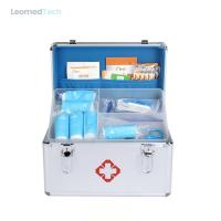 China Aluminum Alloy First Aid Kit with Dual Safety Locks for Emergency Use and Ambulance Backup for sale