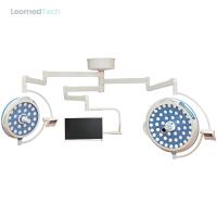 China Dual-Head Surgical LED Light 80000 Hour Lifespan One-Touch Rotation Mode for sale