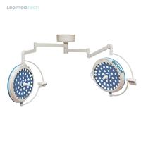 China Dual-Head Surgical LED Light 80000 Hour Lifespan One-Touch Rotation Mode for sale