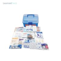 China Compact Plastic First Aid Kit Box with Round Corners and Easy-Open Lock for sale