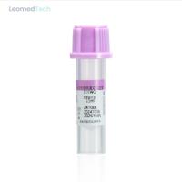 China Micro Blood Collection Tube PP 0.5 / 1 mL Neonatal Capillary Sampling for sale