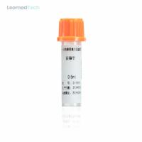 China Micro Blood Collection Tube PP 0.5 / 1 mL Neonatal Capillary Sampling for sale