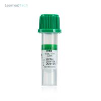 China Micro Blood Collection Tube PP 0.5 / 1 mL Neonatal Capillary Sampling for sale