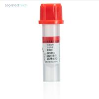 China Micro Blood Collection Tube PP 0.5 / 1 mL Neonatal Capillary Sampling for sale