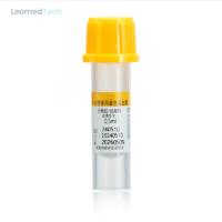 China Micro Blood Collection Tube PP 0.5 / 1 mL Neonatal Capillary Sampling for sale