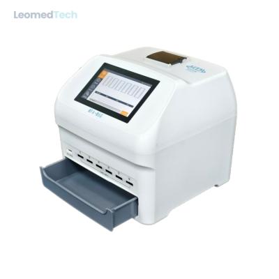 China 6 Detection Channels Fluorescence Immunoassay Analyzer with Smart Recognition and Rapid Test Results for sale