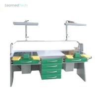 China Dental Technician Workbench 175×60×80cm with Adjustable Lighting and Dust Extraction System - 220V/2100W or 110V/1100W for sale