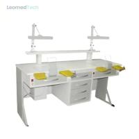 China Dental Technician Workbench 175×60×80cm with Adjustable Lighting and Dust Extraction System - 220V/2100W or 110V/1100W for sale