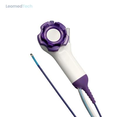 China Disposable Flexible Bronchoscope with 230° Deflection 120° Field of View and 180° Rotation Ring for Pulmonology for sale