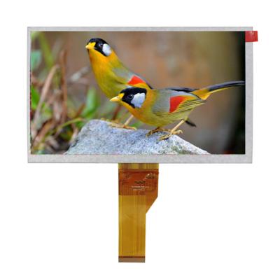 China 7-inch TFT LCD Module with 178°/178° Viewing Angle and 800x480 Resolution for Display for sale