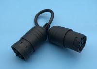 China J1708 Deutsch 6 Pin Female to J1939 Deutsch 9 Pin Male Cable 20AWG Custom Length for sale