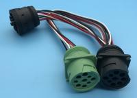 China Deutsch 9-Pin J1939 Female to Dual J1939 Male Split Y Cable 20AWG Custom Length for sale