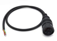 China Black Type 1 J1939 Deutsch 9-Pin Female to Open End CAN Bus Cable 18AWG for sale