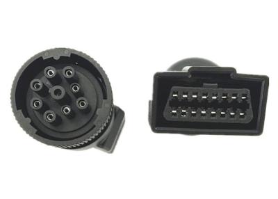 China J1939 Deutsch 9 Pin Female to OBD2 16 Pin Female Adapter 20AWG for sale