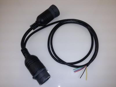 China J1939 Deutsch 9-Pin Male to Female and Open End Split Y Cable 20AWG Custom Length for sale