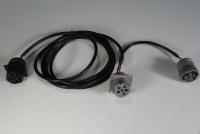 China J1708 Deutsch 6-Pin Male to 9-Pin J1939 Male and J1708 Female Splitter Y Cable 20AWG for sale
