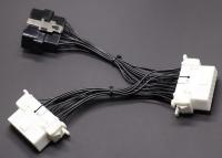China OBD2 OBDII 16 Pin J1962 Male to Dual Toyota OBD2 Female Y Cable 26AWG for sale