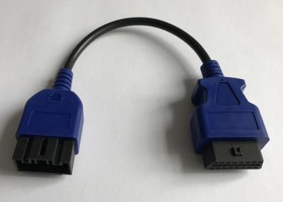 China OBD2 OBDII 16 Pin J1962 Female to Isuzu 20 Pin Male Connector Cable 26AWG for sale