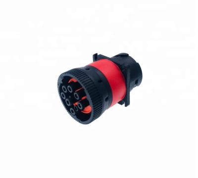 China J1939 Deutsch 9 Pin Female to Male Type 1 Square Flange Adapter 20AWG for sale