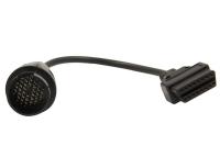 China OBD2 J1962 Female to Mercedes 38 Pin OBD1 Male Diagnostic Cable 26AWG for sale