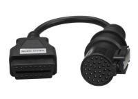 China OBD2 OBDII 16 Pin J1962 Female to Iveco 30 Pin Male Connector Cable 26AWG for sale