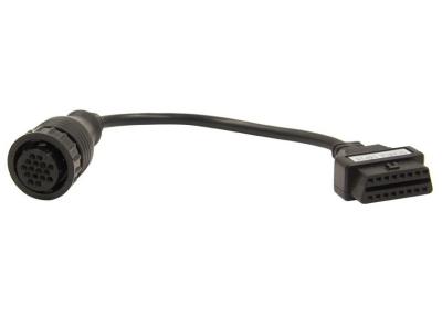 China OBD2 OBDII 16 Pin J1962 Female to Scania 16 Pin Female Connector Cable 26AWG for sale