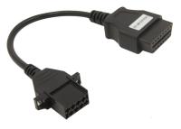 China OBD2 OBDII 16 Pin J1962 Female to Volvo 8 Pin OBD1 Connector Cable 26AWG for sale