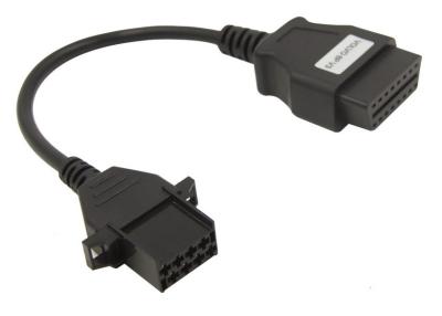 China OBD2 OBDII 16 Pin J1962 Female to Volvo 8 Pin OBD1 Connector Cable 26AWG for sale