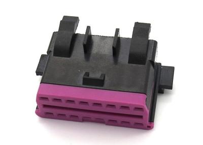 China 16 Pin J1962 OBD2 OBDII Female Connector PA66 for VW Skoda Audi Cars for sale
