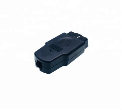 China OBD2 OBDII Enclosure with Male Connector and Outlet Port 60x45x22mm 16 Pin for sale