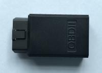 China OBD2 OBDII Enclosure with J1962 Male Connector 16 Pin Straight PA66 ABS for sale