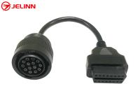 China CAT 14 Pin to OBD 2 OBD2 16 Pin Diagnostic Cable for Caterpillar for sale